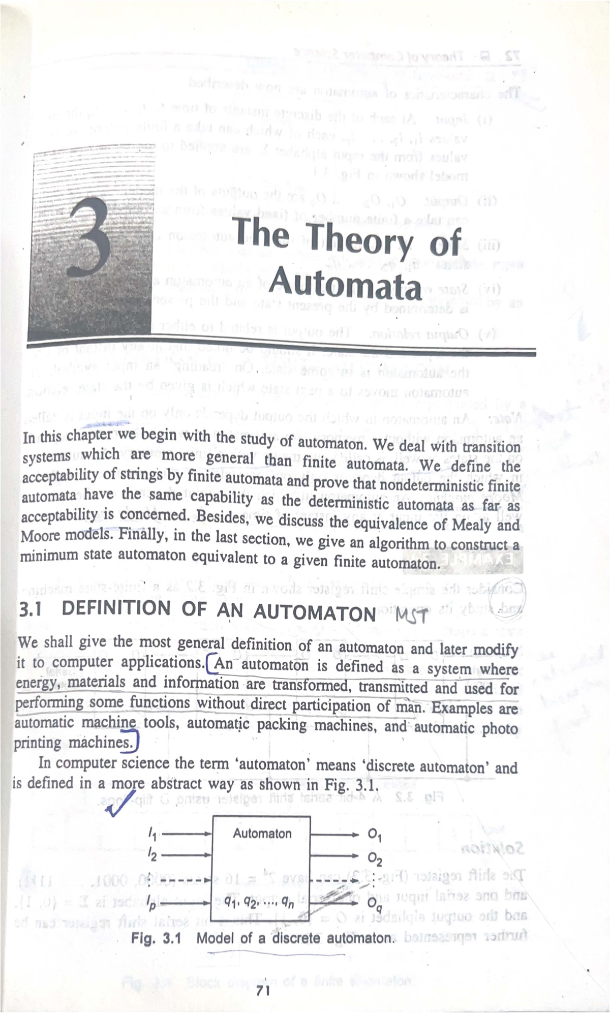 Theory of Automata: Concepts and Algorithms - FLAT Notes - Studocu