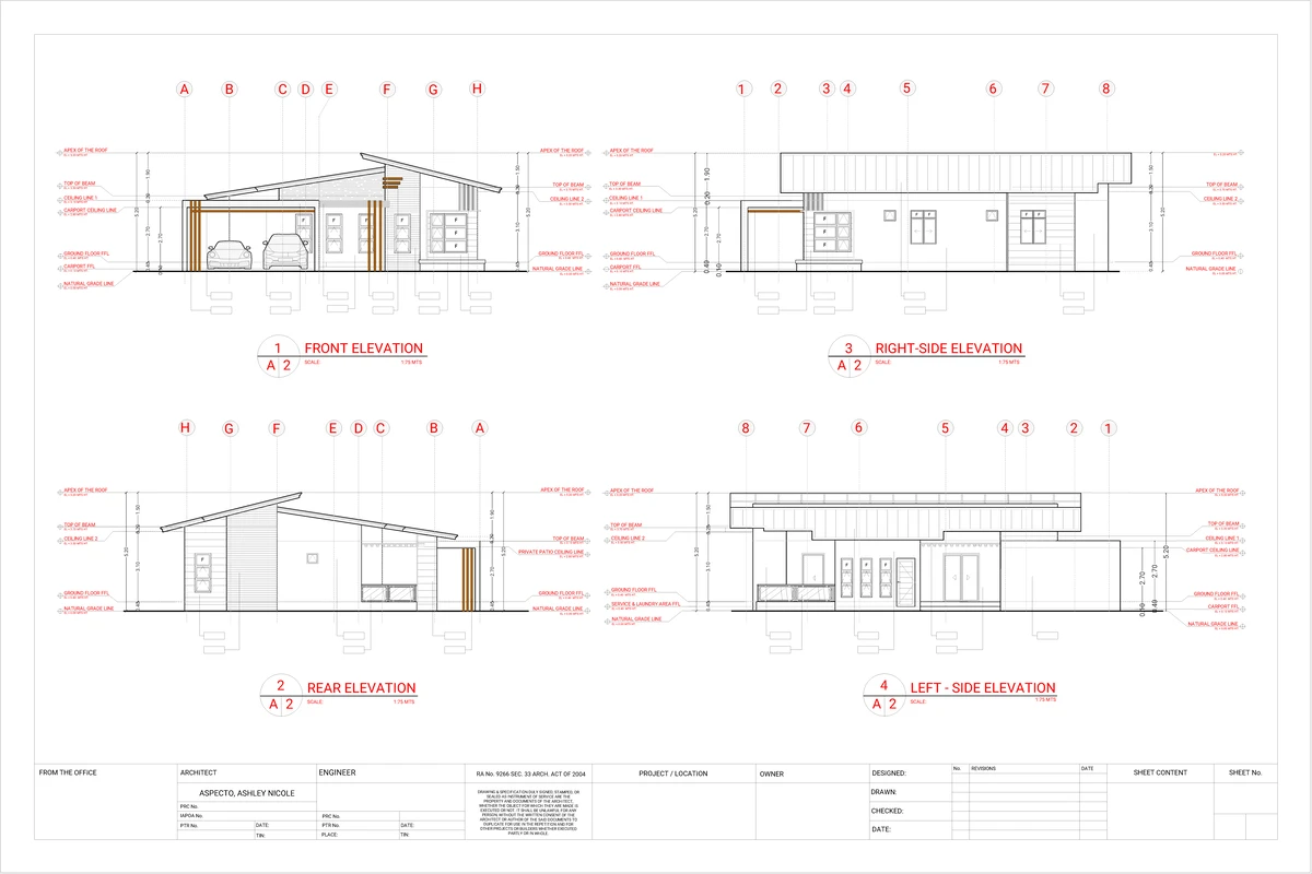 **ARCH 101: Study Notes on Architectural Plates and their Applications ...