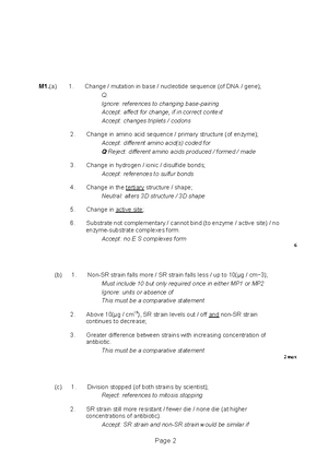 Aqa as biology paper 2 2022 bundle question paper mark scheme 2022 ...