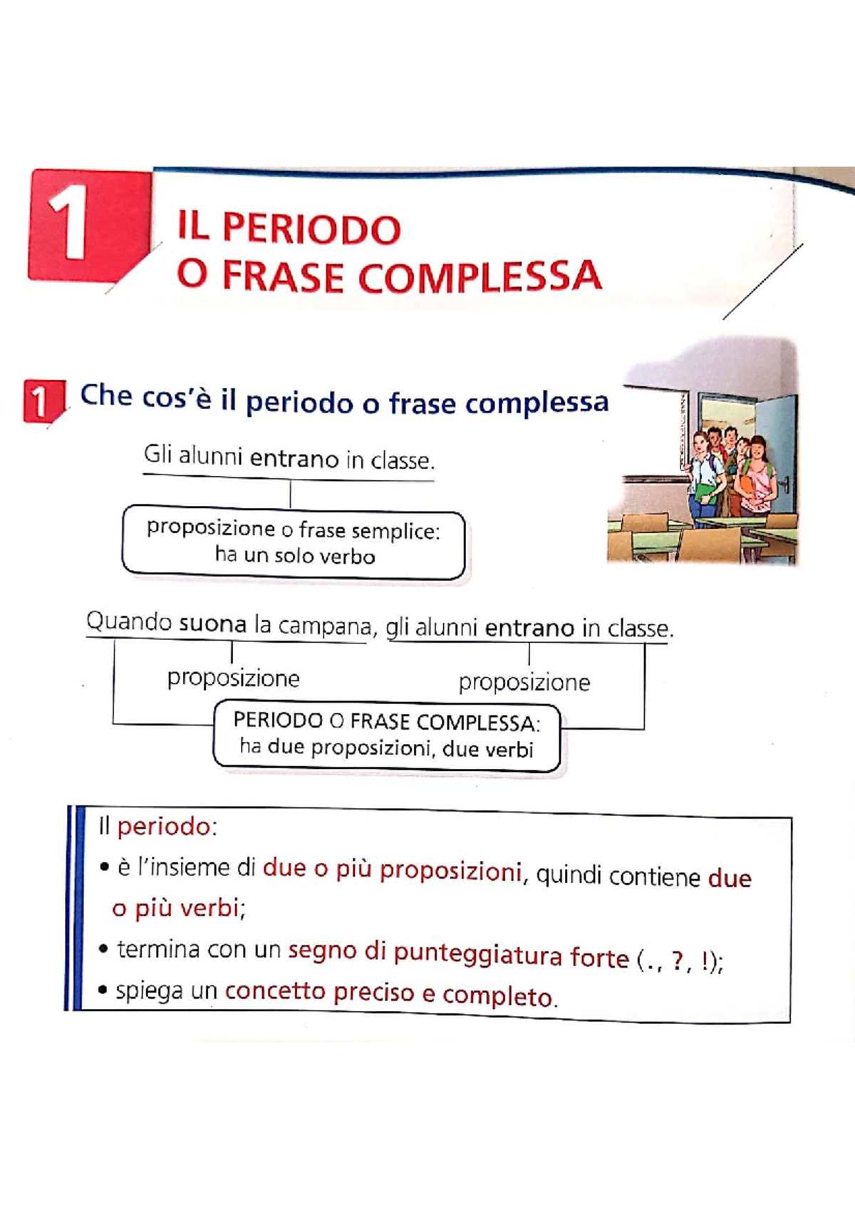 Analisi del Periodo e Frasi Complesse - Grammatica Italiana - Studocu