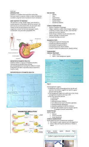 NCM 116 SL - NCM 116 SL - NCM 116 LEC METABOLIC – GASTROINTESTINAL AND ...