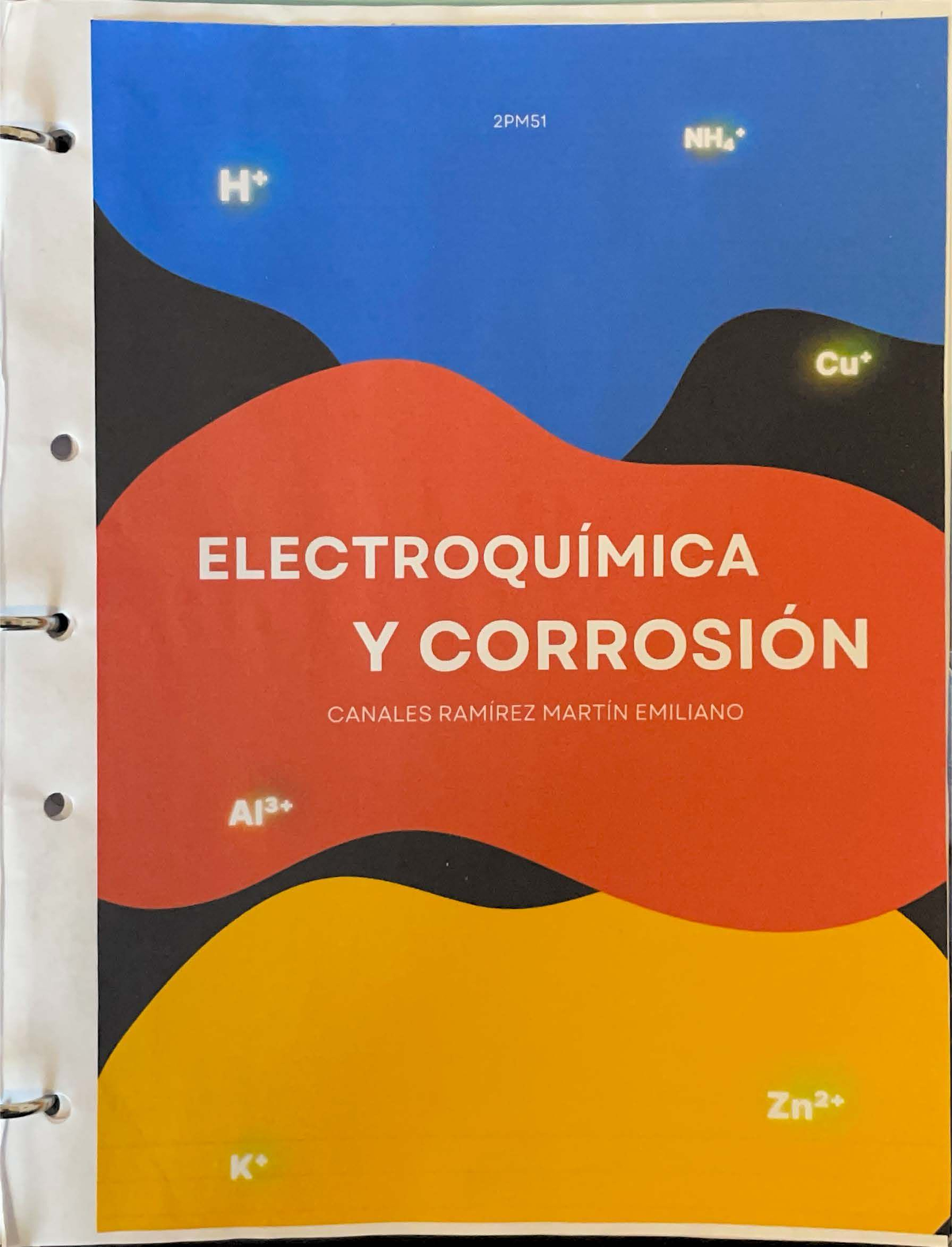 2PM51 Apuntes sobre Electroquímica y Corrosión en Sistemas Galvánicos ...