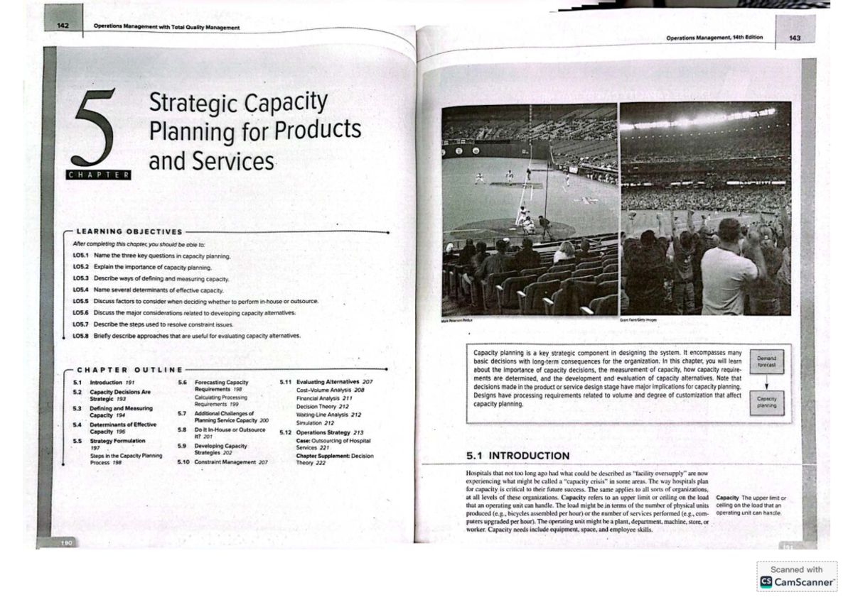 Strategic Capacity Planning in Operations Management (OM 142) - Studocu