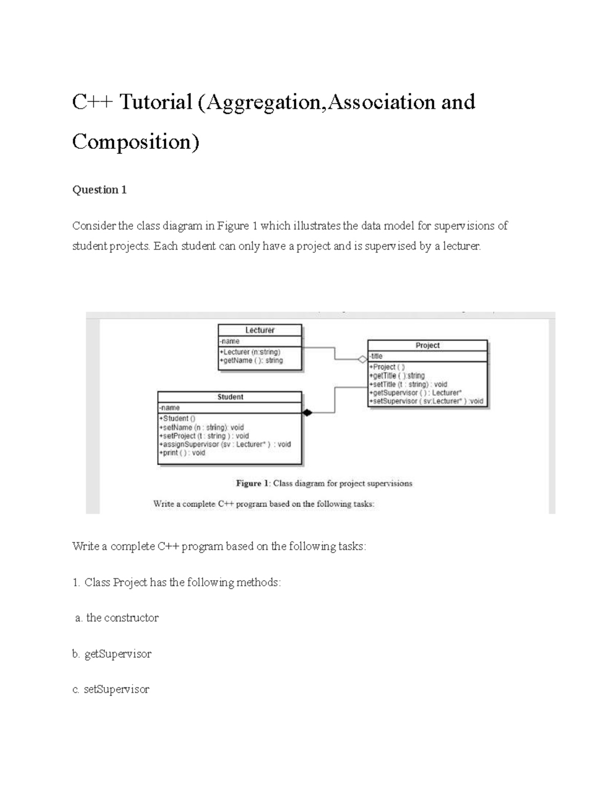 C++ Tutorial (Aggregation,Association and Composition) - C++ Tutorial ...