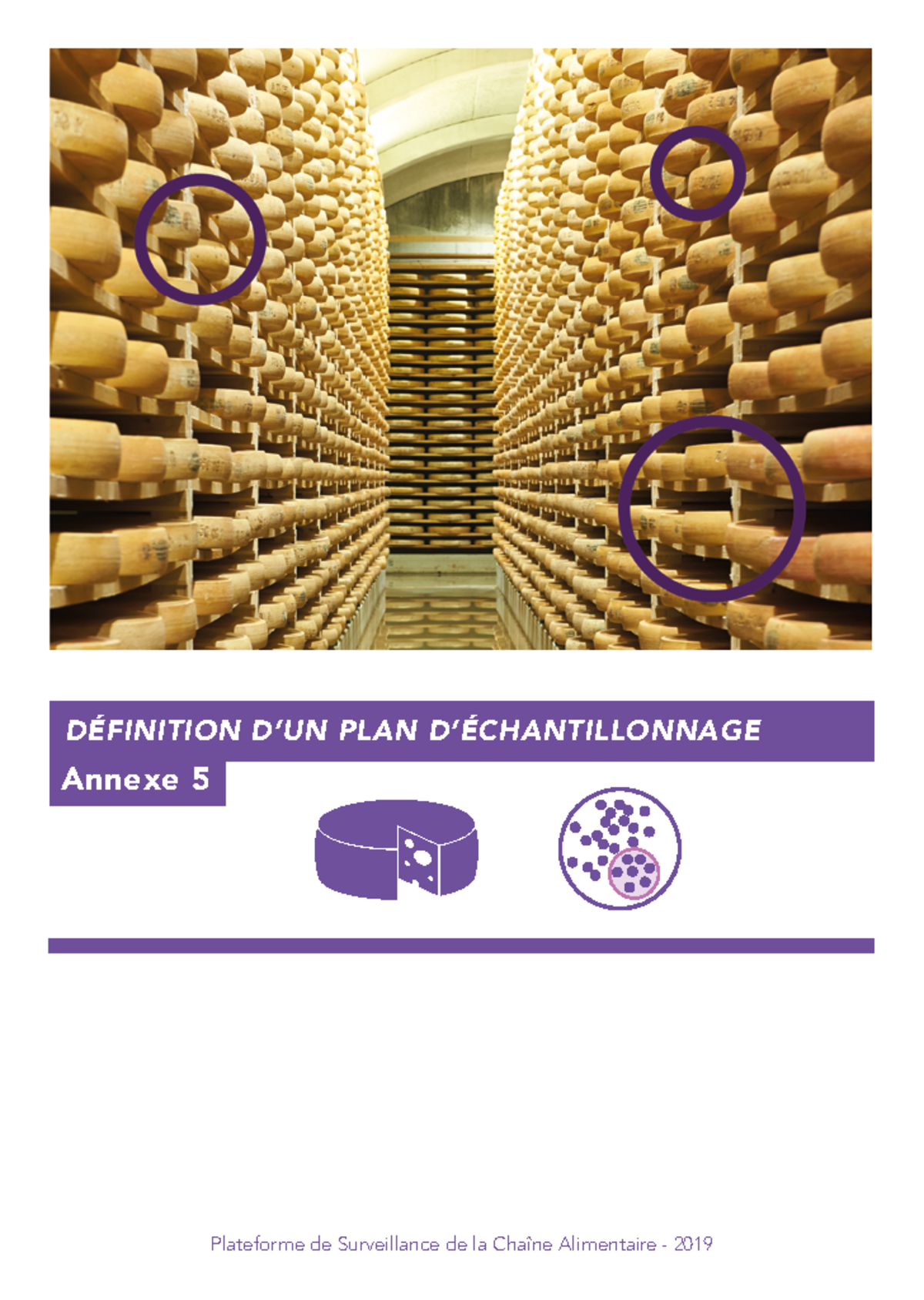 5-annexe bd - tutu - DÉFINITION D’UN PLAN D’ÉCHANTILLONNAGE Annexe 5 Plateforme de Surveillance ...