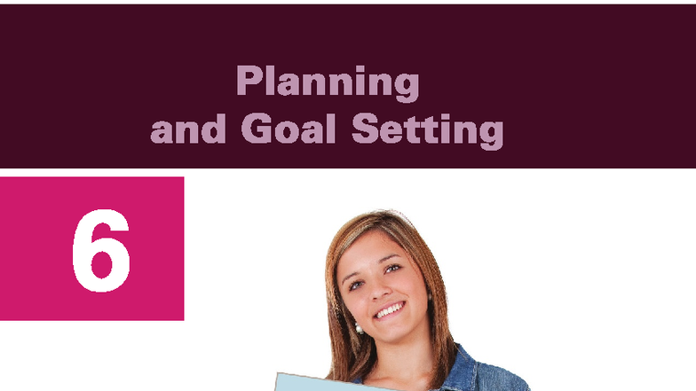 Chapter 6 - Planning and Goal Setting in Management (ESB) - Studocu