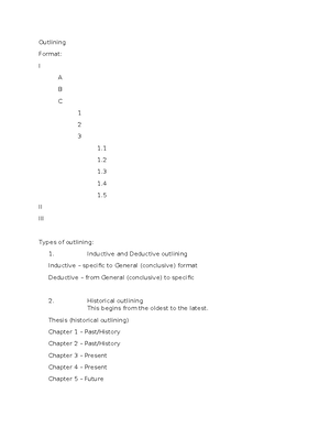 Thesis and Dissertation PUP - General Academic Strand SHS - Studocu