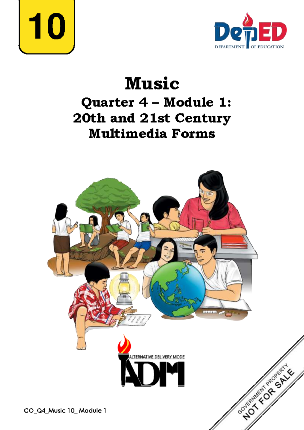 Music 10 Q4 Module 1: Exploring 20th & 21st Century Multimedia Forms ...