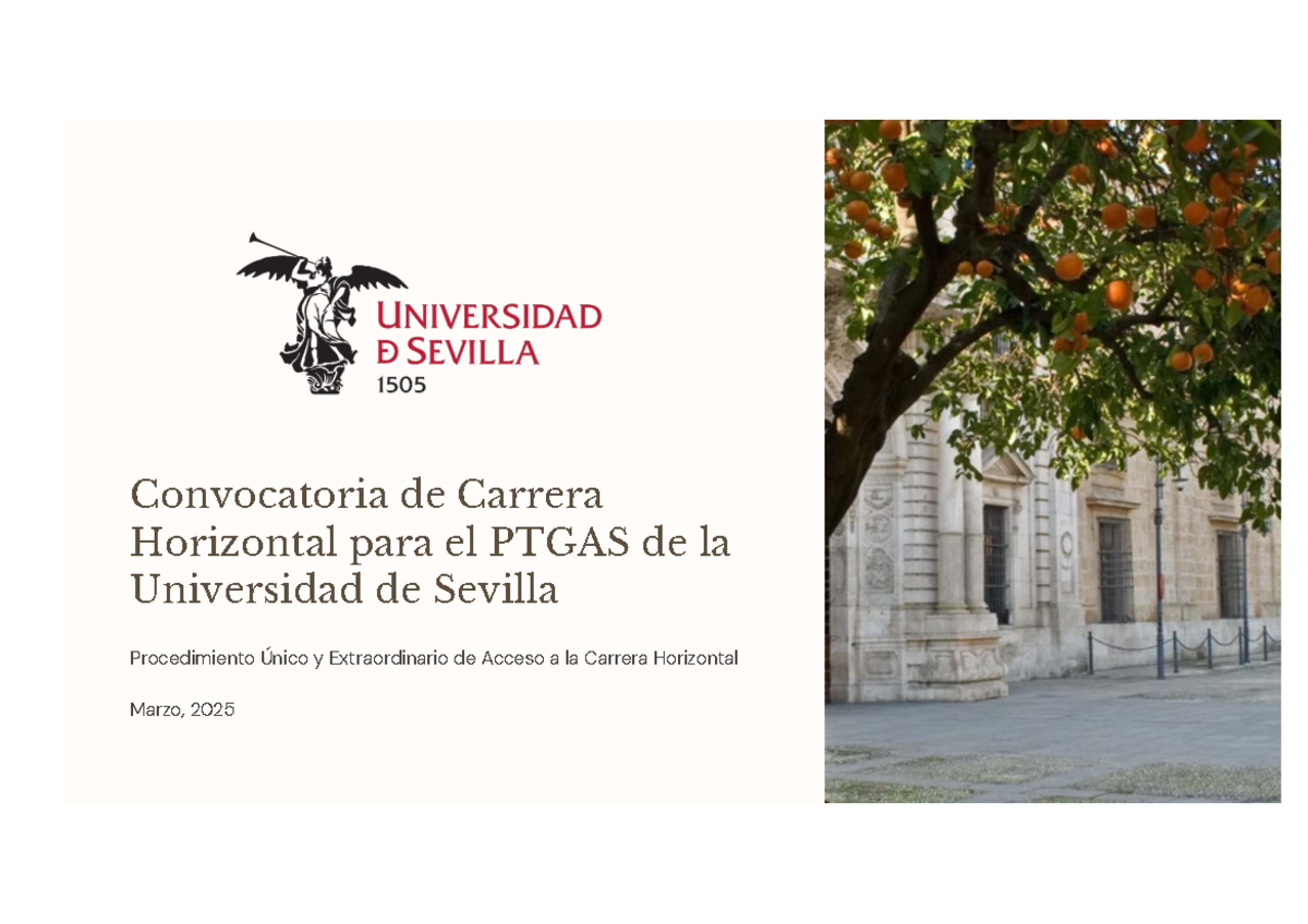 Convocatoria PTGAS: Acceso Extraordinario a Carrera Horizontal 2025 ...