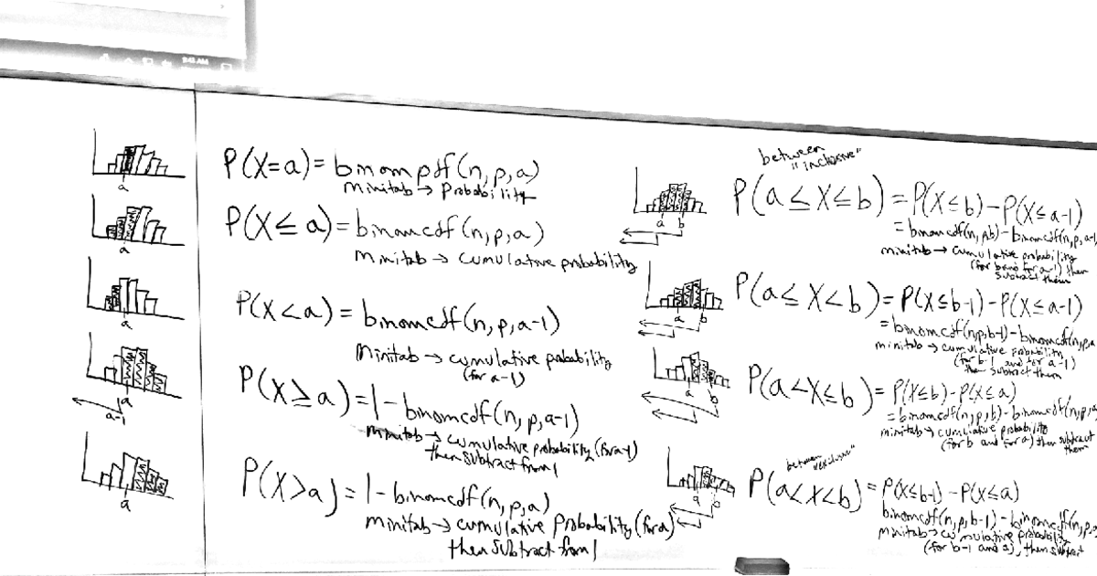 Lecture Notes on Binomial Probability Distributions - Studocu