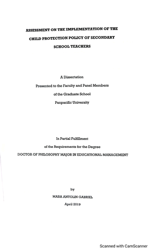 Activity 1 Introduction TO Teaching Internship 1 - Activity 1 ...