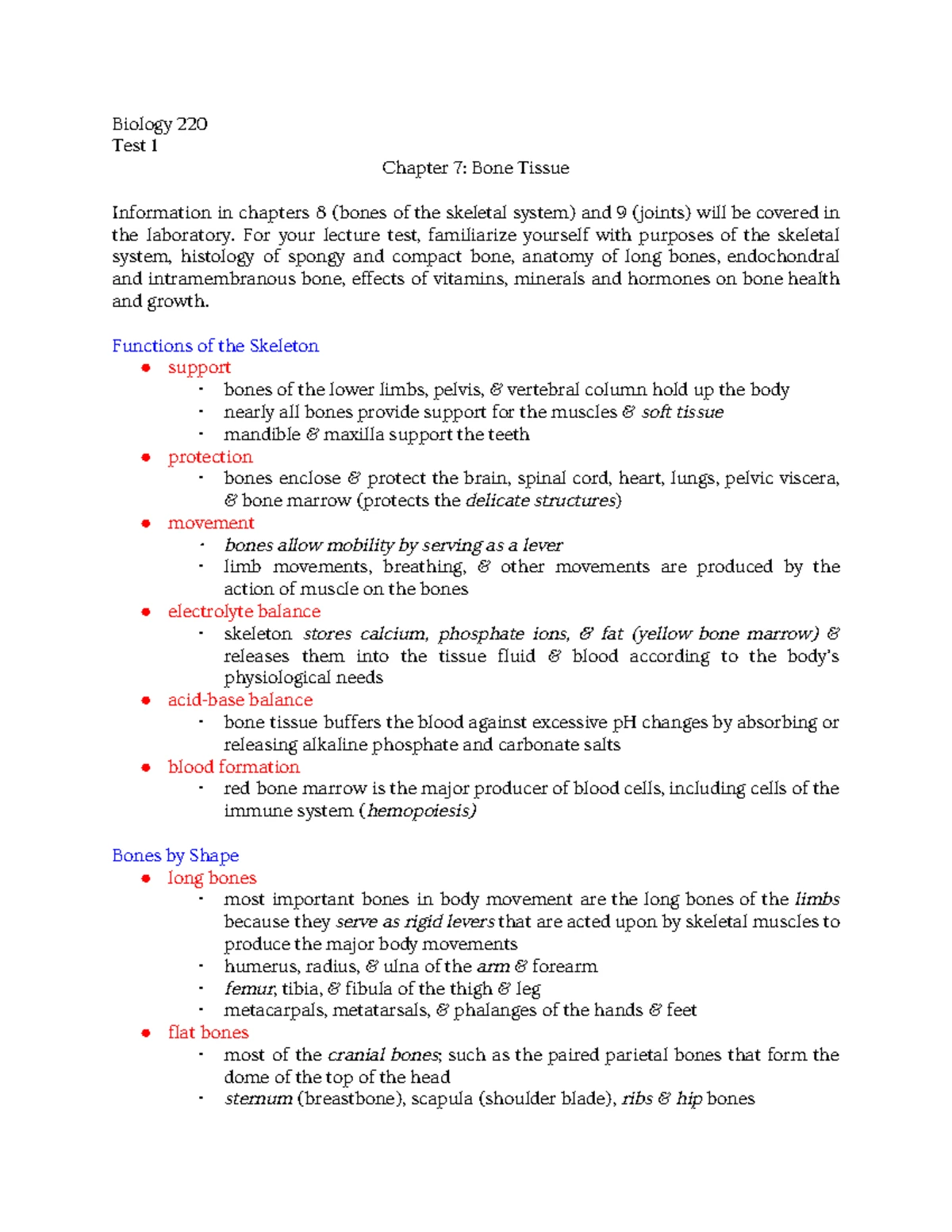 Chapter 7 Notes - CHAPTER 7 Chapter 7 is titled in The Language of ...