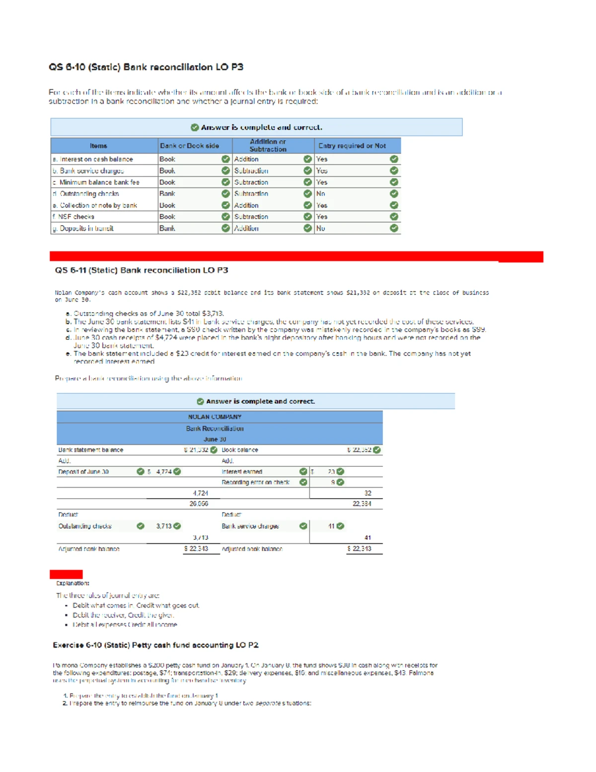 Assignment for ACC 101: Chapters 1 & 2 SmartBook & Excel Questions - Studocu