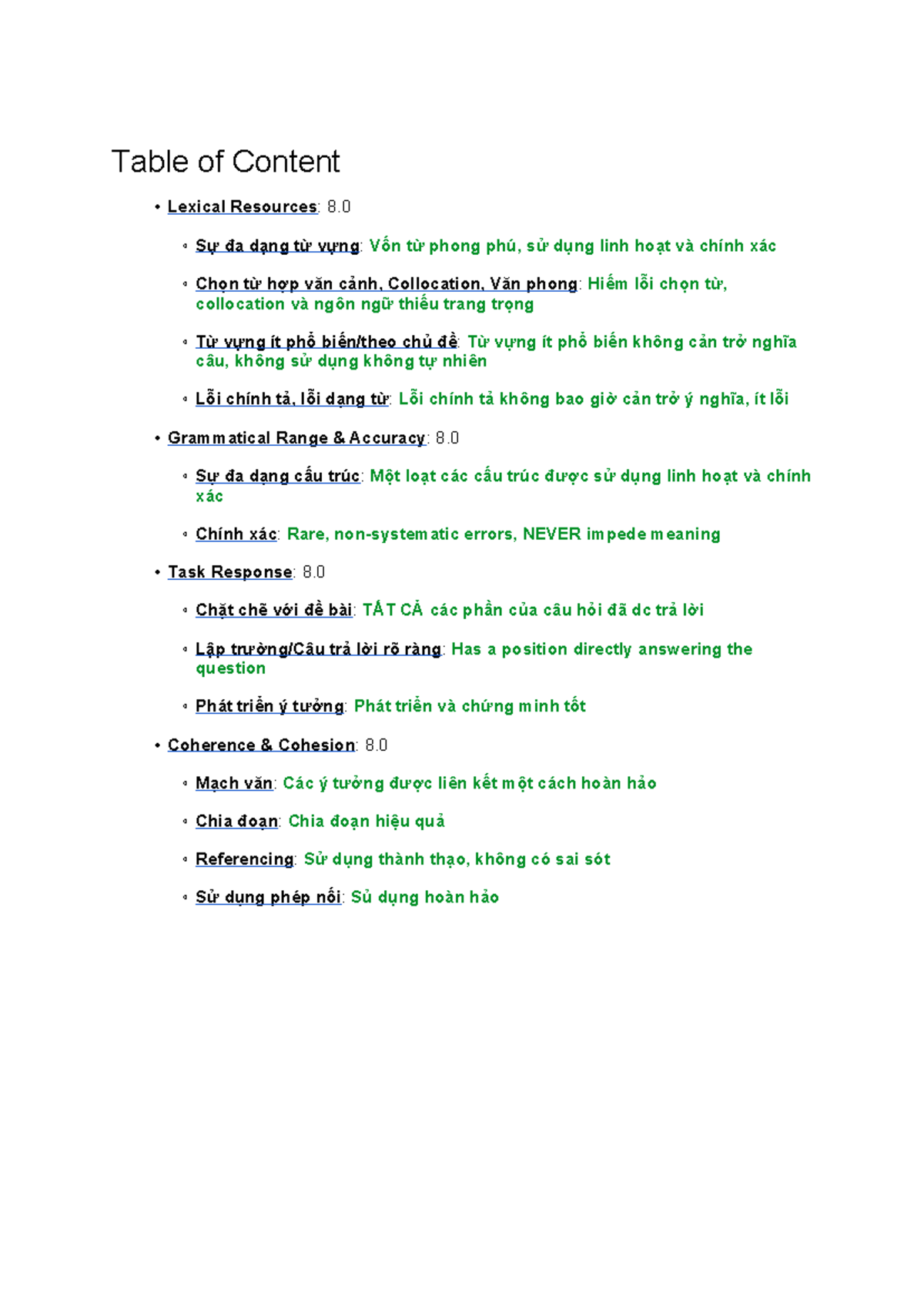 IELTS Writing Task 2: Analysis and Improvement Suggestions - Studocu