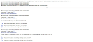 [Solved] Which sampling method does not require a frame Question content - Statistics I (MAT220 ...