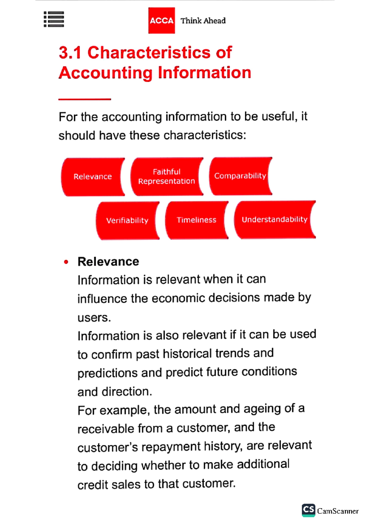 ACCA FA1 Study Hub: Characteristics & Processing of Accounting Info ...