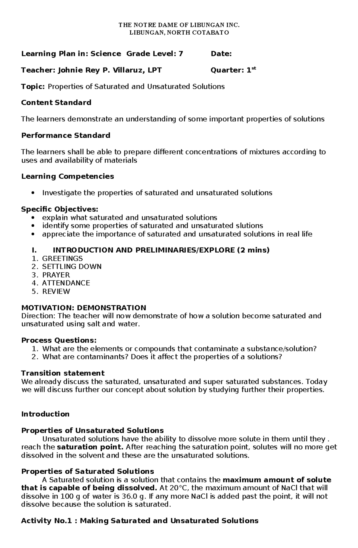 727928975-LP-Gr. 7 Science: Properties of Saturated & Unsaturated ...