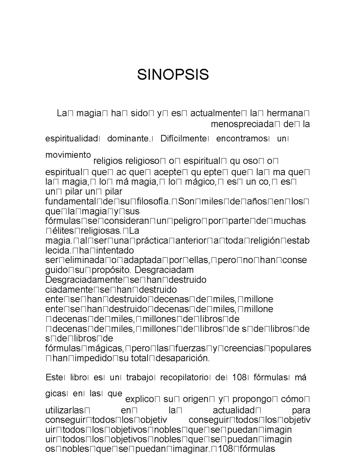 108 Fórmulas Mágicas de Swami Manuel: Un Compendio Esencial - Studocu