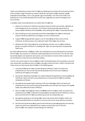 P6 - very detailed and helpful - P6: Explain how professionals use ...