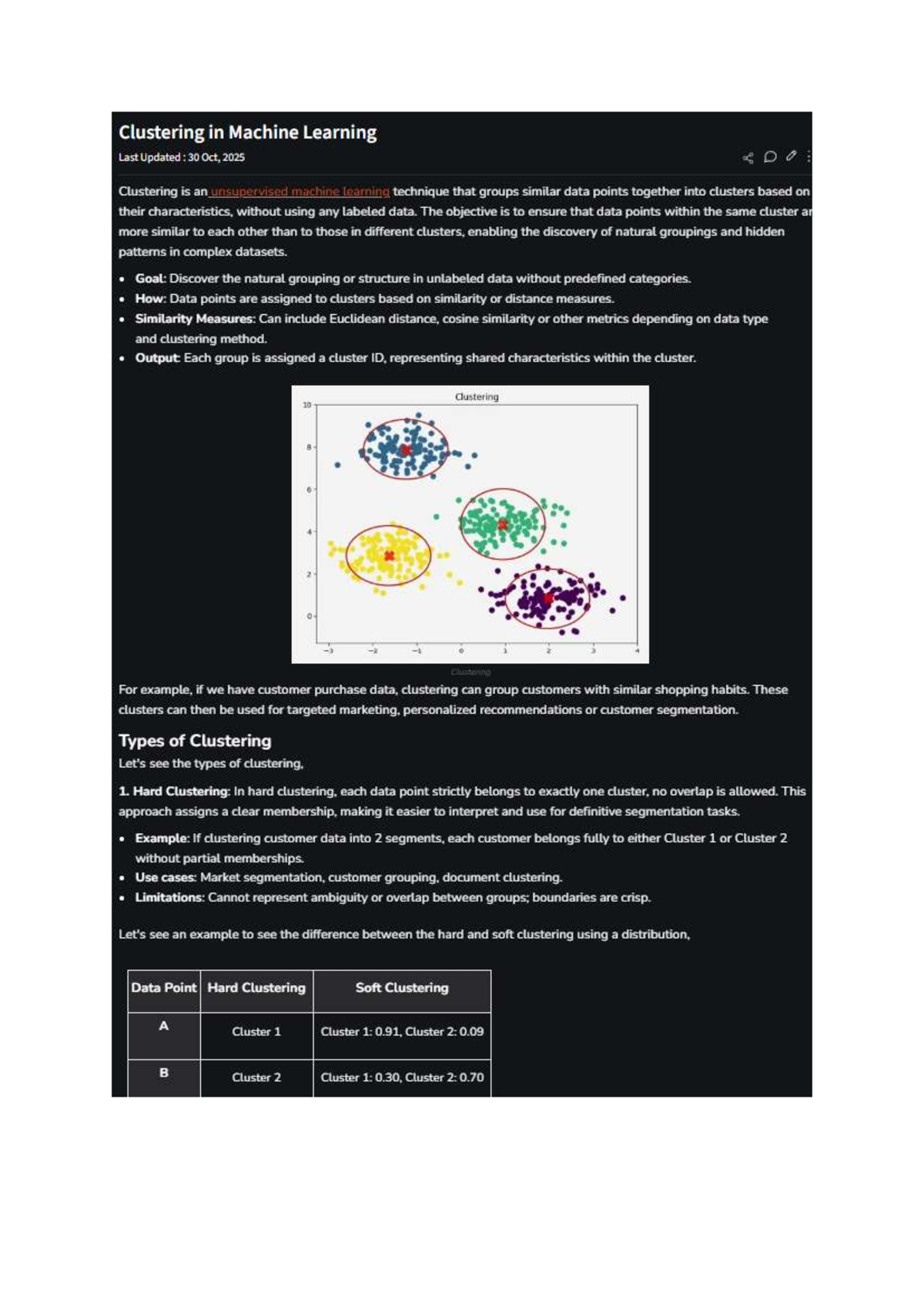 Hierarchical Clustering in Machine Learning UT-3 Overview - Studocu