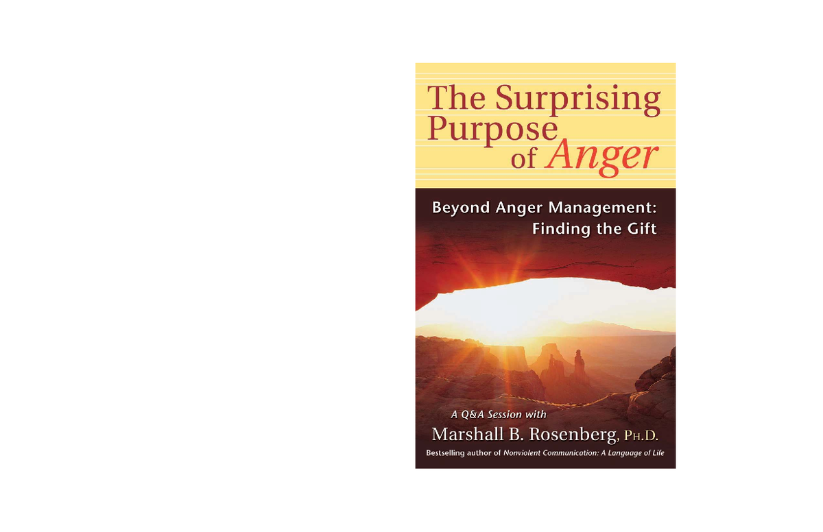 The Surprising Purpose of Anger: A Nonviolent Communication Guide (NVC ...