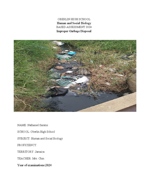 Maths SBA-1 - Mathematics School Based Assessment S.B Candidate Names ...