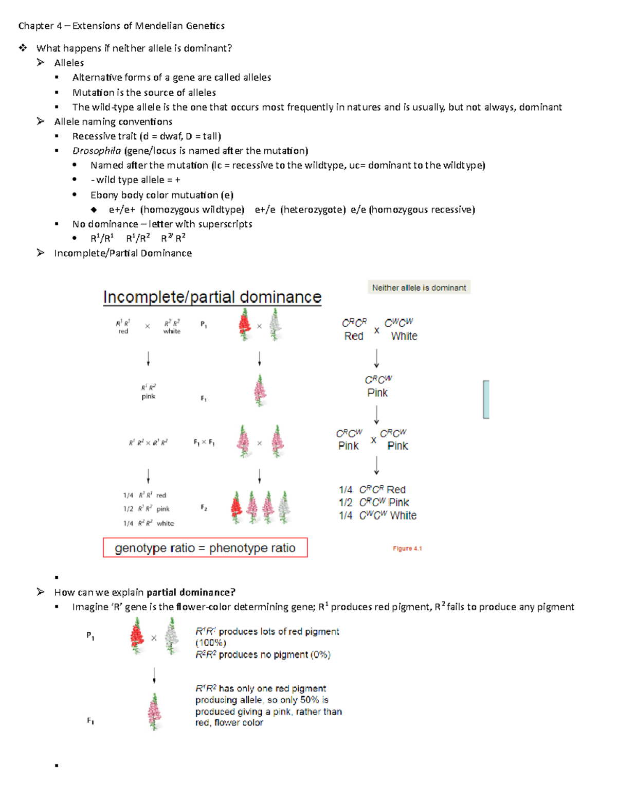 10.3.18 lecture - class notes from Genetic course taught by Dr. Hao Xu ...