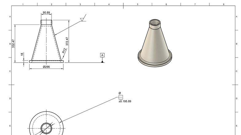 Body drafting - drafts for dme - machine design - 1 A 2 3 4 5 6 7 8 1 2 ...