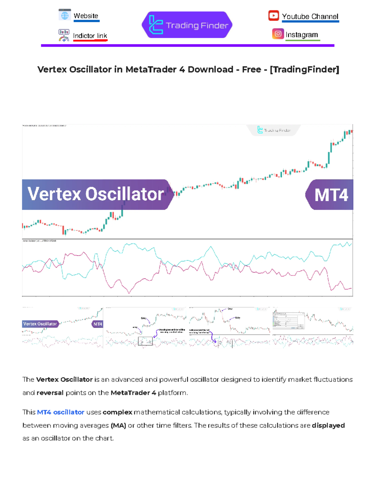 Vertex Oscillator (MT4) - Comprehensive Overview and Free Download - Studocu