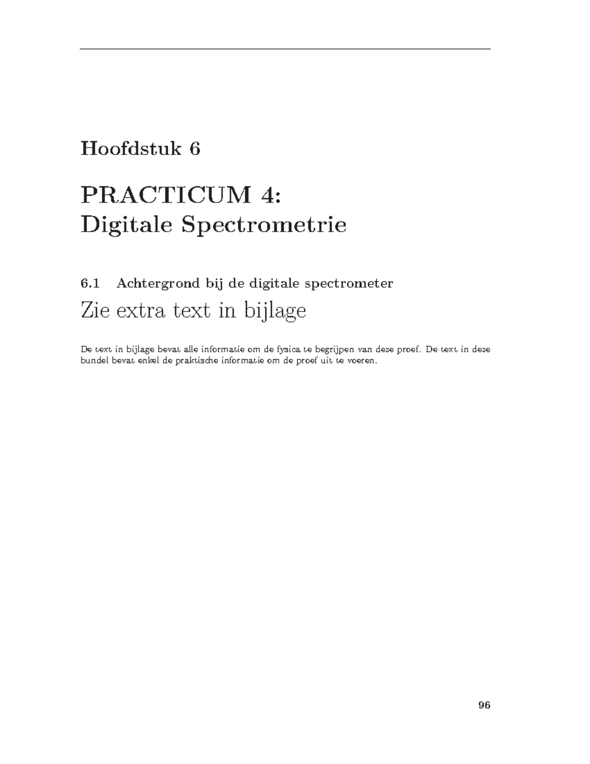 Hoofdstuk 6: Practicum 4 - Digitale Spectrometrie en Absorbantieanalyse ...