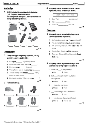 Super powers 4 test a u3 - Test z U3 - Super Powers 4 PHOTOCOPIABLE ...