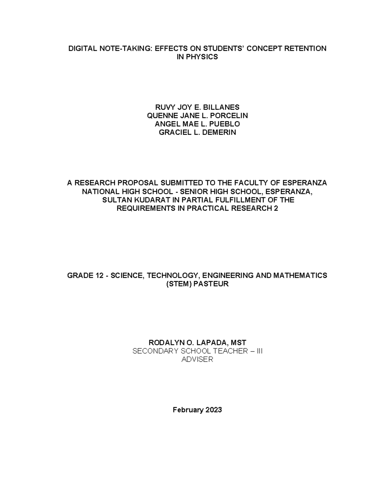 Digital Note-Taking vs. Traditional Methods: Effects on Concept ...