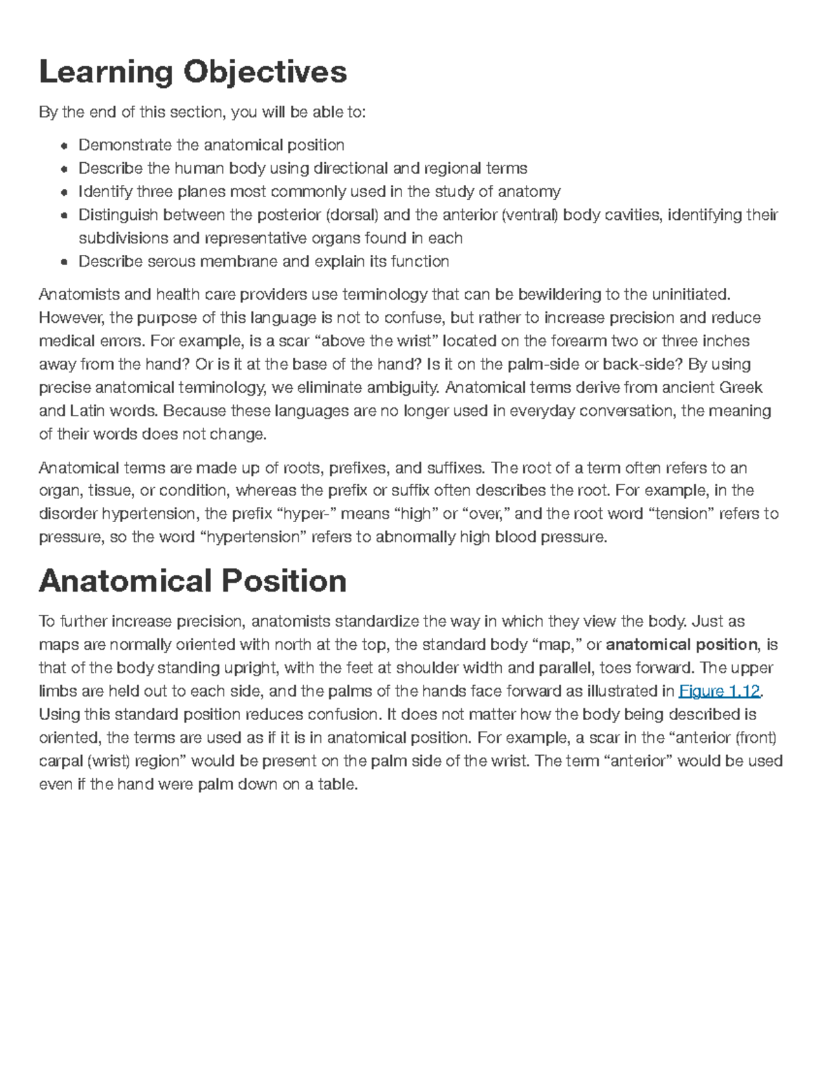 Anatomical Terminology: Regions, Quadrants, and Body Cavities (AP101 ...