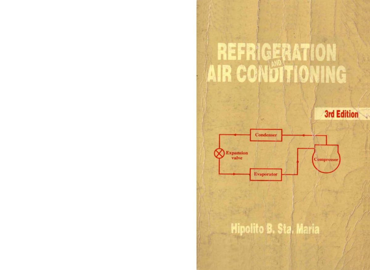 Refrigeration and Air Conditioning (ENGR 101) - Study Guide and ...