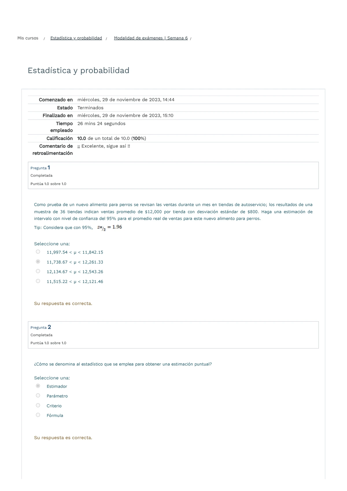 Estadistica y probabilidad Semana 5 - Estadística y probabilidad ...