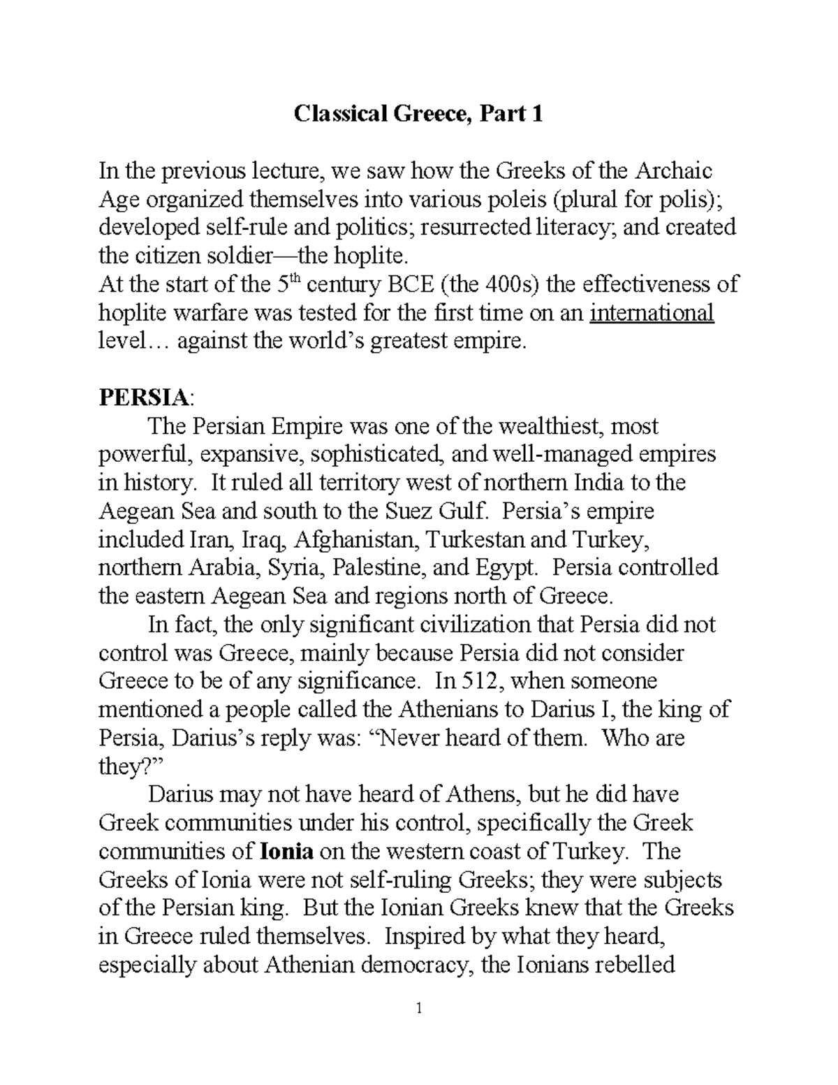 The Greco-Persian Wars: Key Battles and Their Impact on Greece ...
