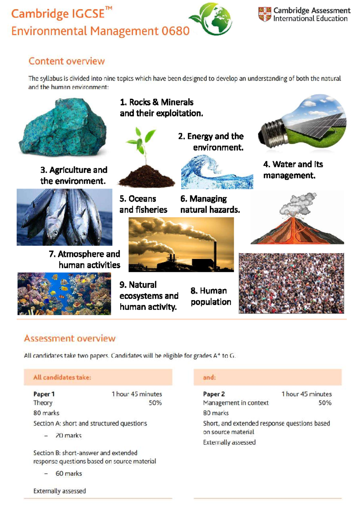 EVM 0680 Environmental Management Past Paper Overview and Insights ...