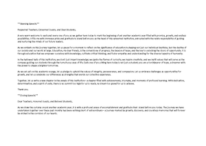 General Assembly Emcee Script - Certainly! Here's a sample emcee script ...