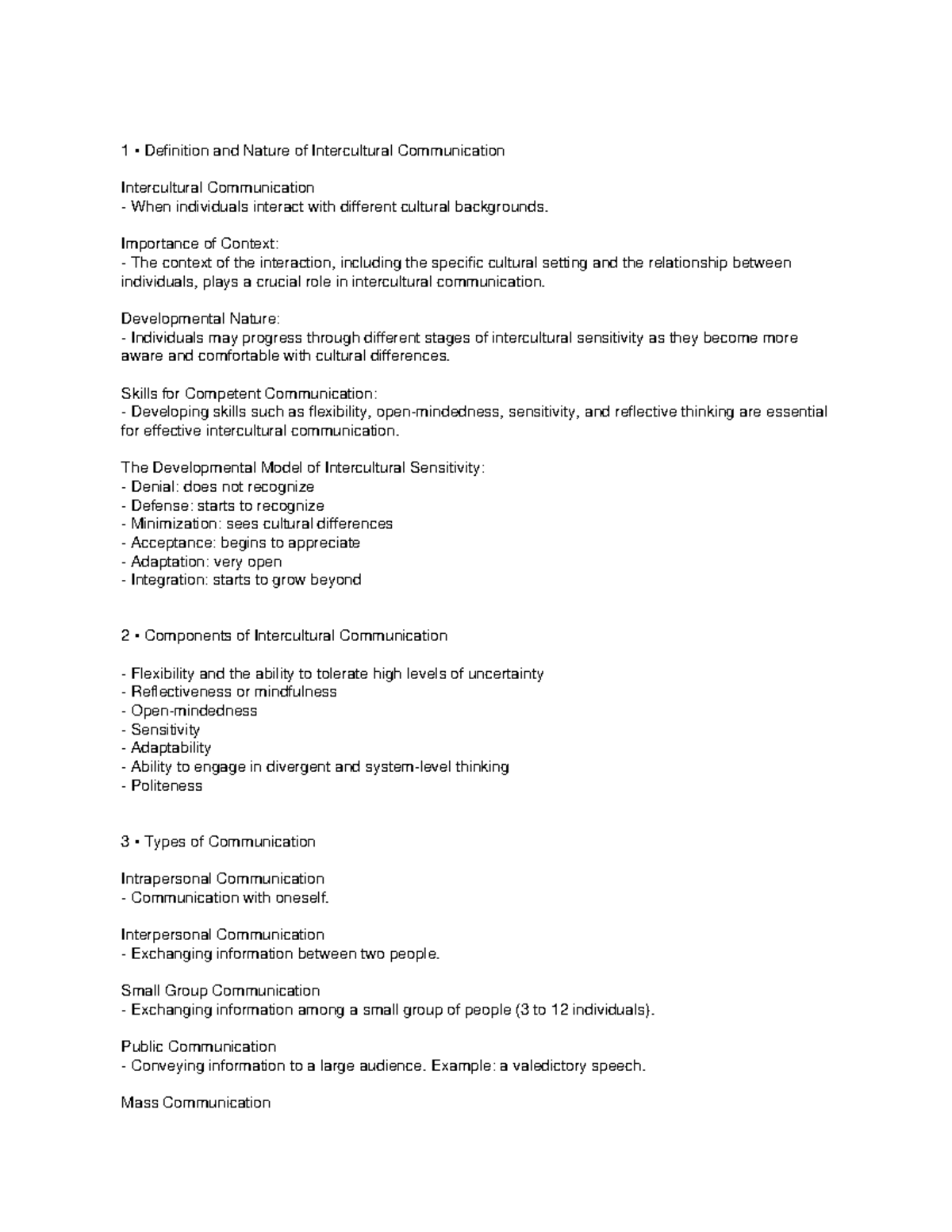 Intercultural Communication: Definition, Nature, and Skills - Studocu