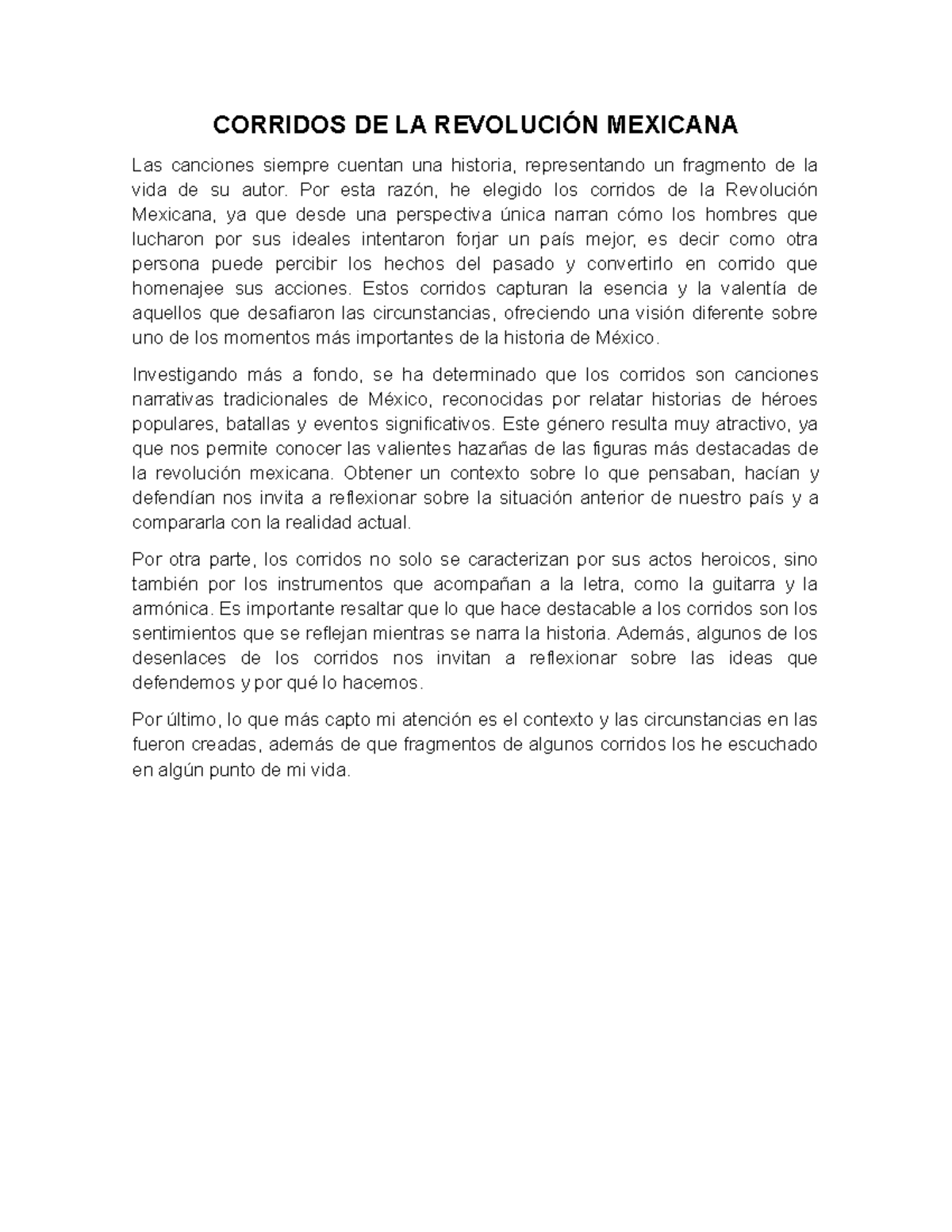 Corridos de la revolución mexicana - CORRIDOS DE LA REVOLUCIÓN MEXICANA ...