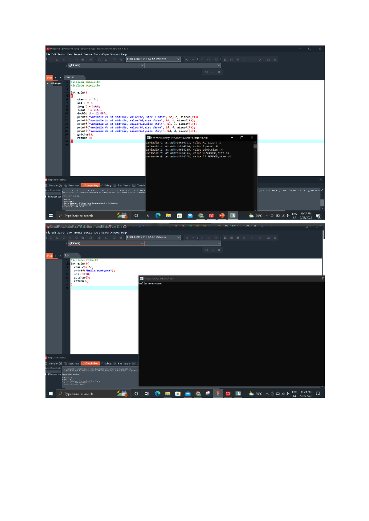 Workshop 2 - devC++ - Programming Fundamentals - Studocu