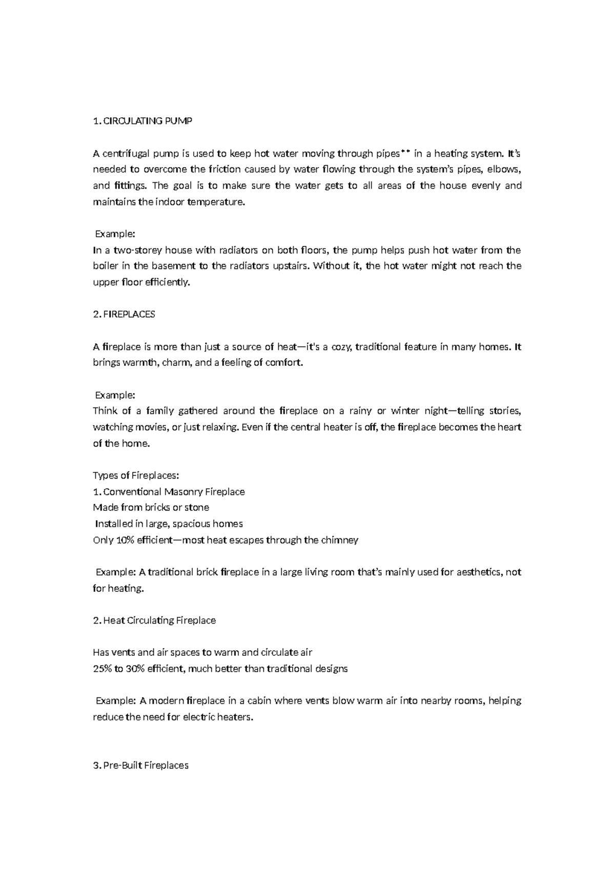 Hydronic Heating & Fireplace Systems Overview (Course Code: 1) - Studocu