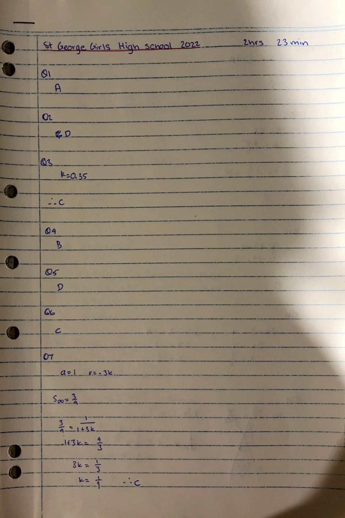Mathsfaculty annotated-datasheet-advanced-e1-e2-math-2020 - Studocu