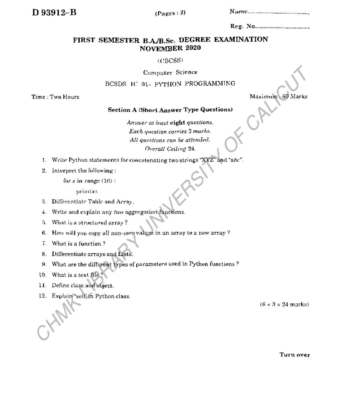 BSc Computer Science Sem 1: HMC K YBRARITY Case Study - Studocu