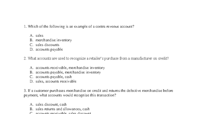 Exercise Chapter 6 Final - Accounting Concepts and Transactions - Studocu