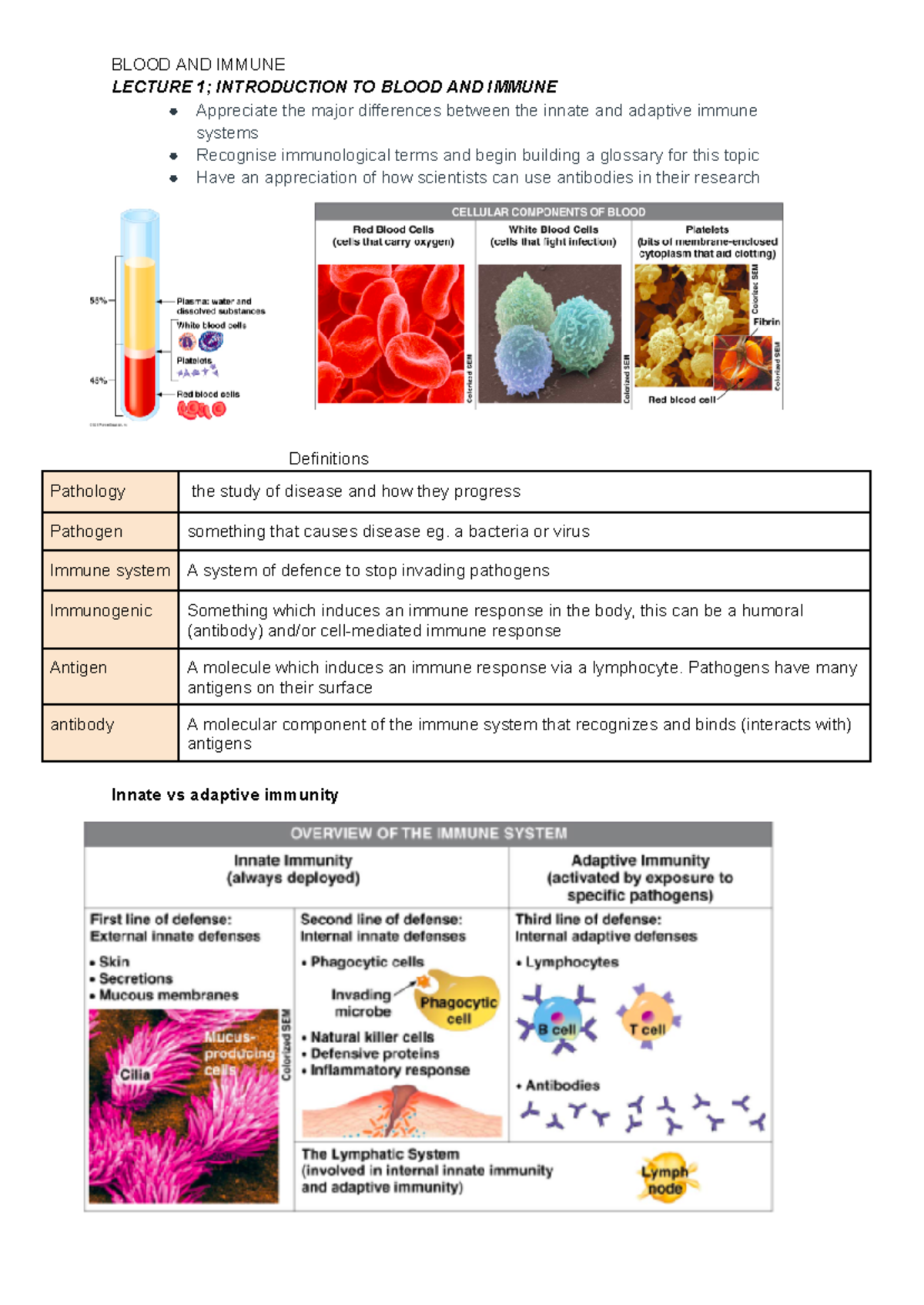 BIOSCI 107 lecture notes - University of Auckland 2023 semester 1 ...