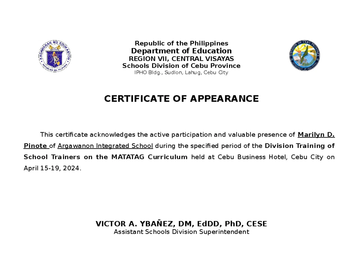 DepEd 201 Files Contents Overview & Documentation Checklist - Studocu