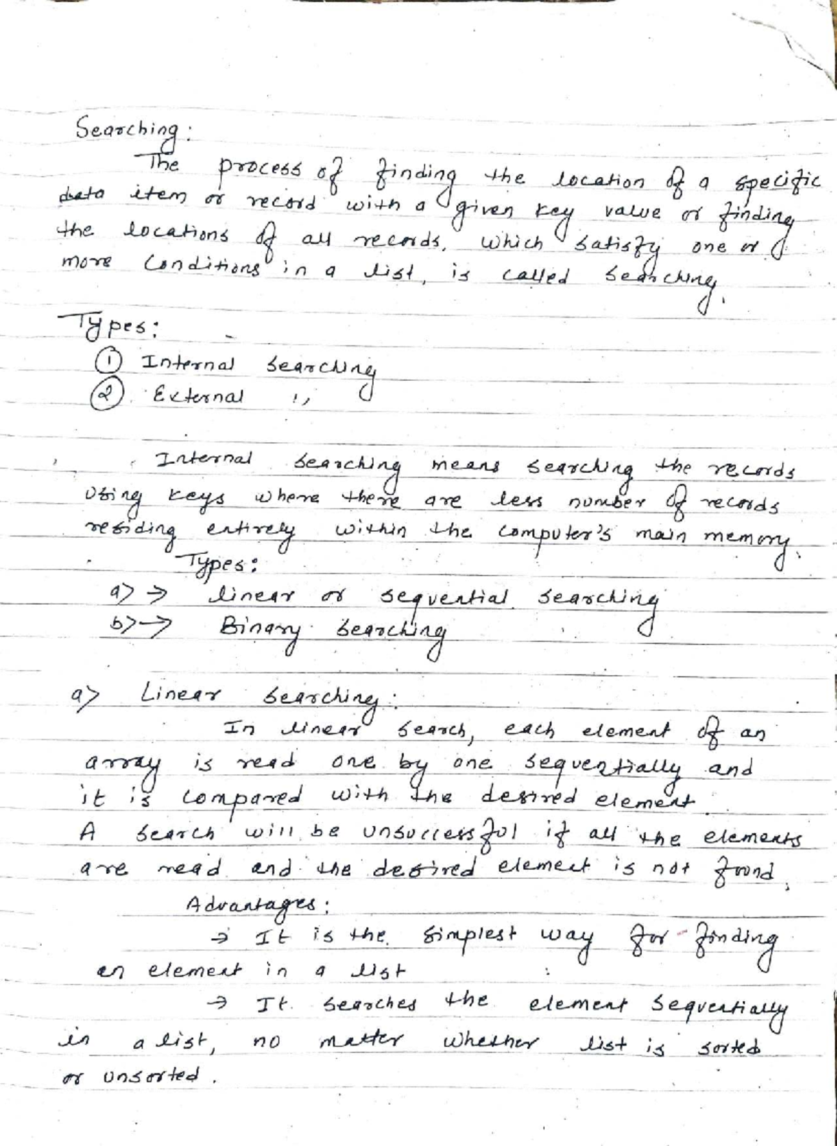 Searching Techniques: An Overview of Data Structures and Algorithms ...