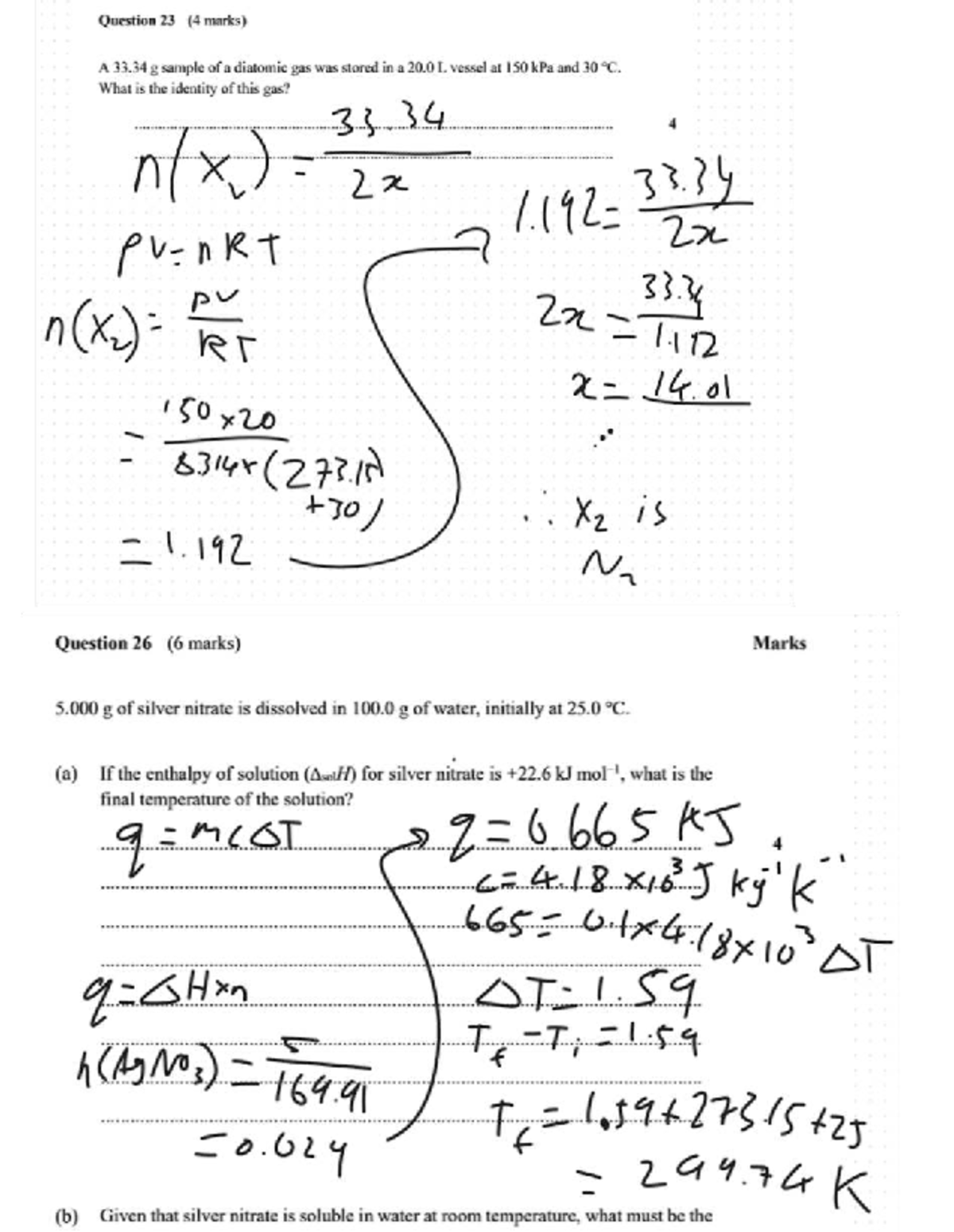 Chem 19 - Dissolution and Lattice Energy Worksheet - Studocu