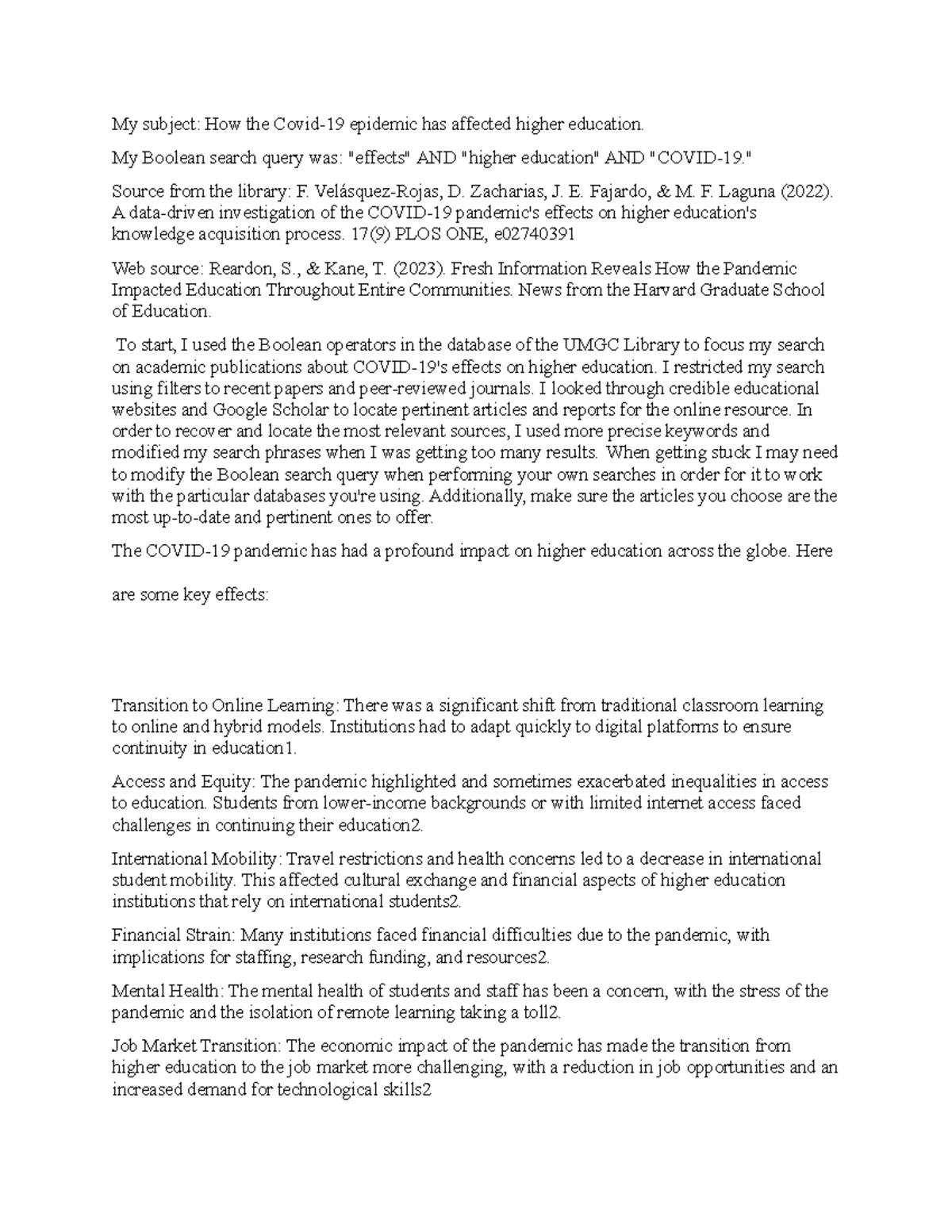 Assignment 08 Integrating Sources Into a Paragraph - My subject: How ...